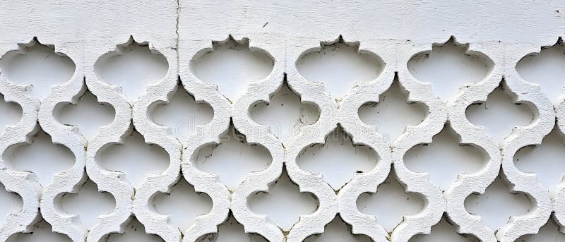 White Arabesque Wall Pattern Texture Background Royalty Free Image Stock Illustration ...