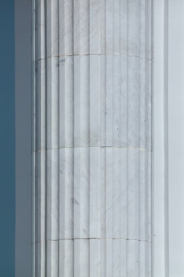 White Architectural Pillars on the Building As a Background Stock Photo ...