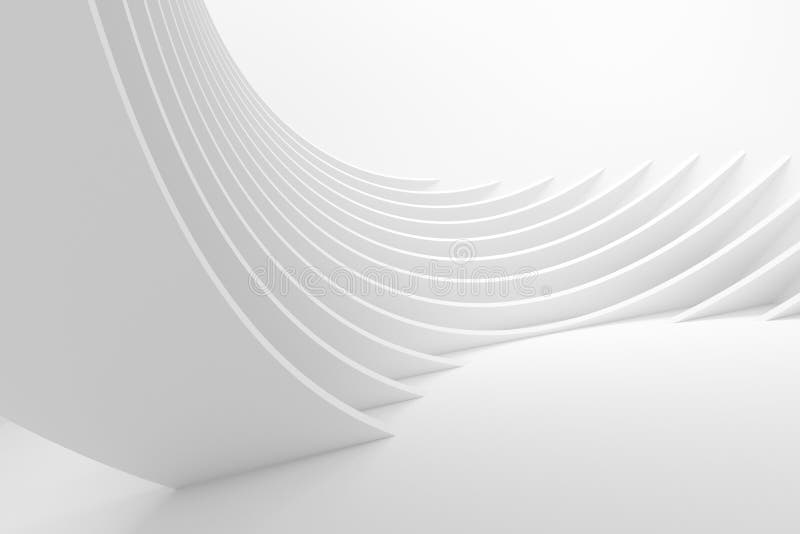 White Architecture Circular Background. Modern Building Design Stock ... White Architecture Circular Background. Modern Building Design Stock ...