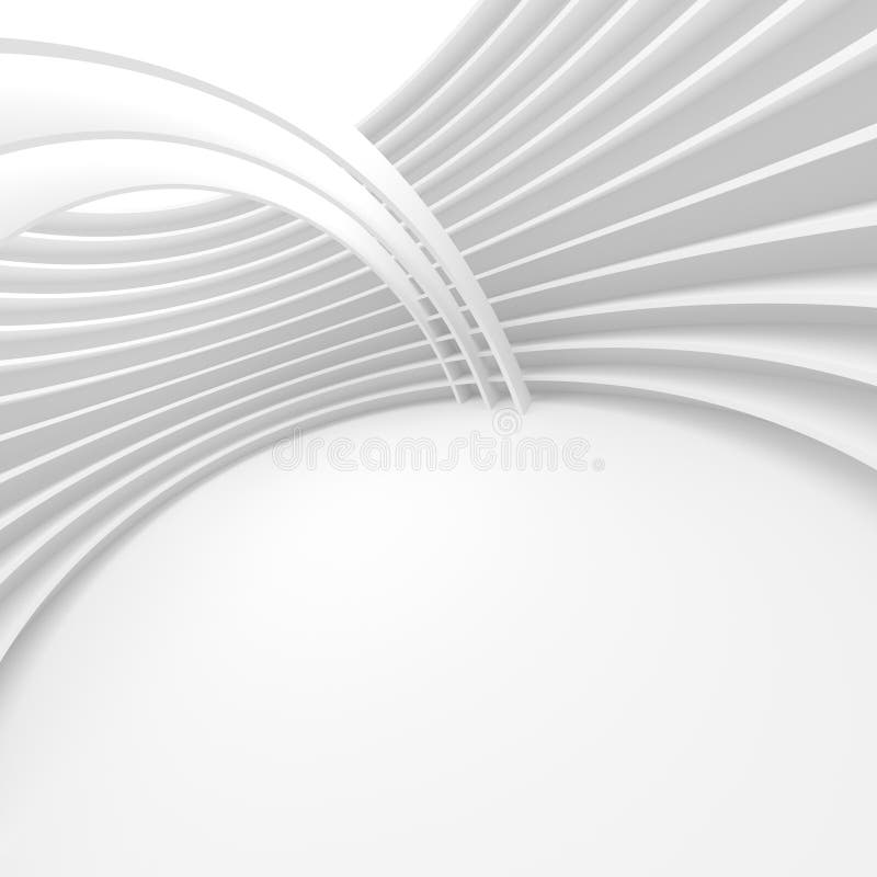 White Architecture Circular Background. Modern Building Design Stock ... White Architecture Circular Background. Modern Building Design Stock ...