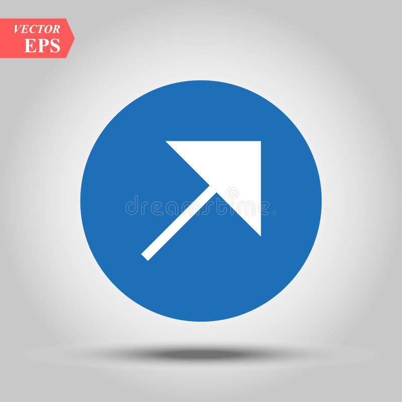 White Arrow Icon. Direction Indicator Pointer Sign Icon. Previous ...