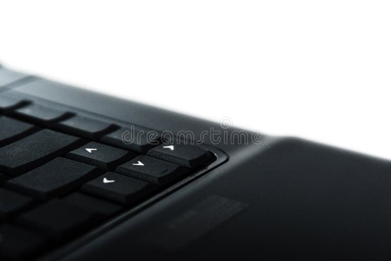 Arrow Keys on Computer Keyboard Stock Image - Image of attachment ...