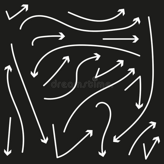 Curved Arrow Flow Stock Illustrations – 516 Curved Arrow Flow Stock ...