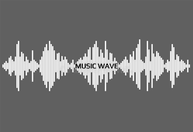 Audio wave logo. stock vector. Illustration of musical - 254877768