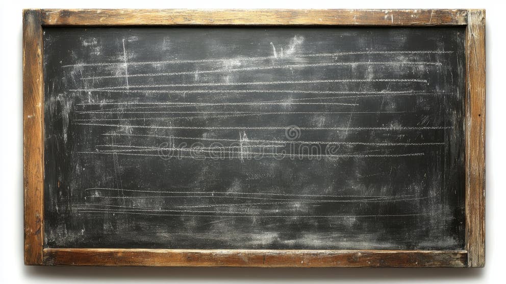 A White Backdrop with an Empty Chalkboard Sign, Offering Ample Space ...