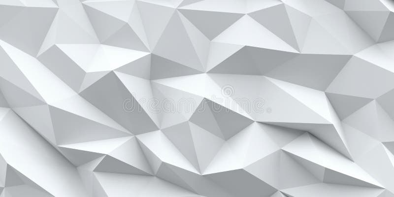 White Background. Abstract Triangle Texture. Stock Illustration ...
