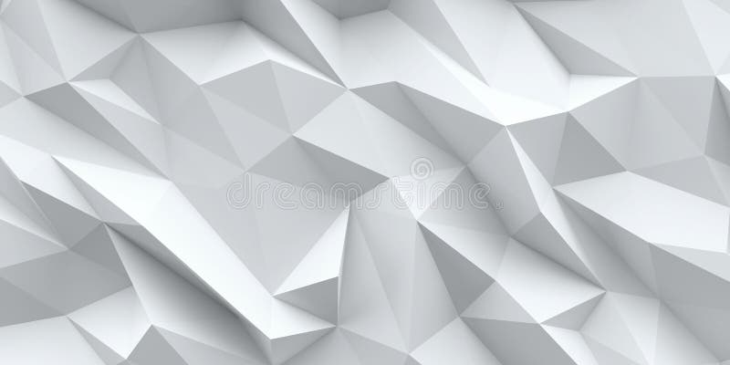 White Background. Abstract Triangle Texture. Stock Illustration ...