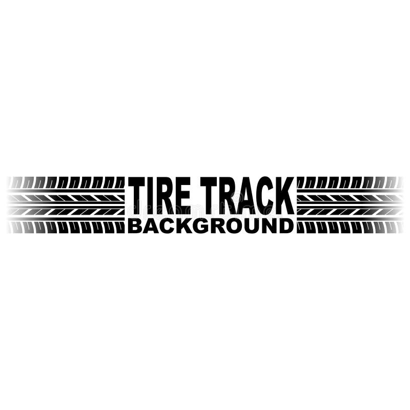 Tire track with text stock vector. Illustration of black - 123079745