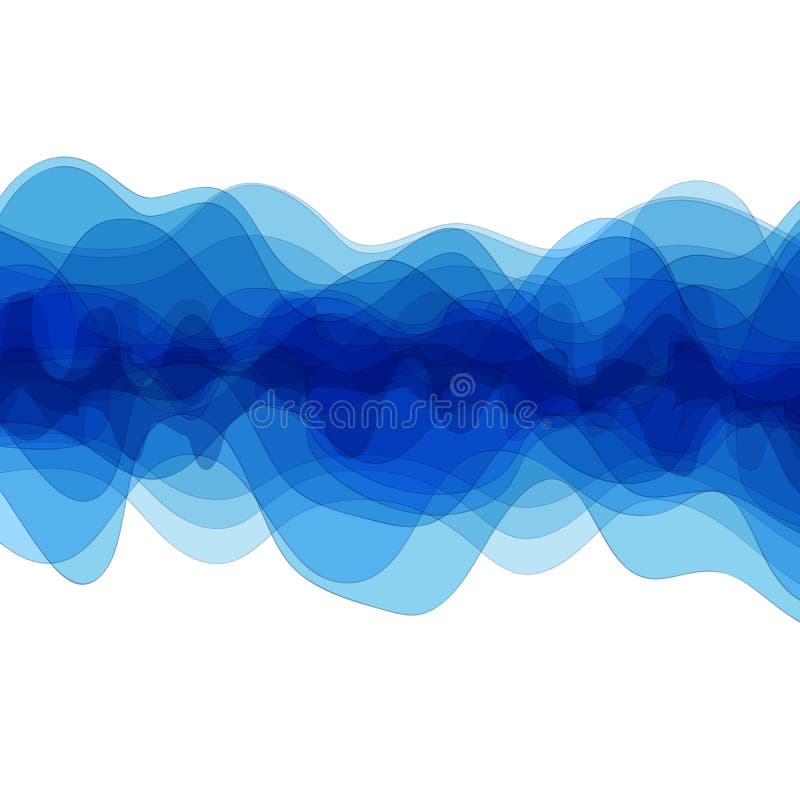 White Background with Blue Design Elements. Stock Vector - Illustration ...