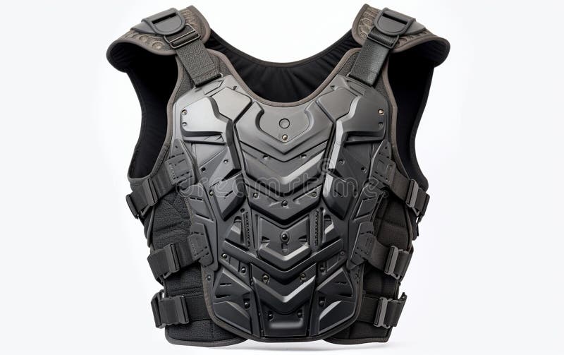 White Background Body Protector Stock Photo - Image of adjustable ...