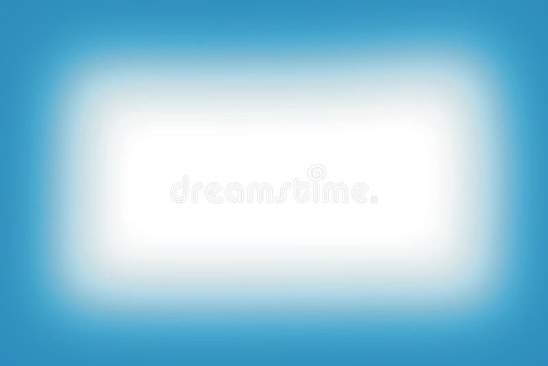 White Background Border Bright Blue Gradient Towards the Center Stock ...