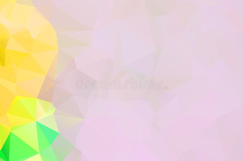 White Background Bright Template Random Colors Low Poly Stock Vector ...