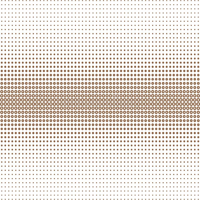 White Background with Brown Dots Stock Illustration - Illustration of ...