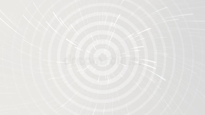 White Circular Abstract Background Loop Animation. Stock Video - Video ...