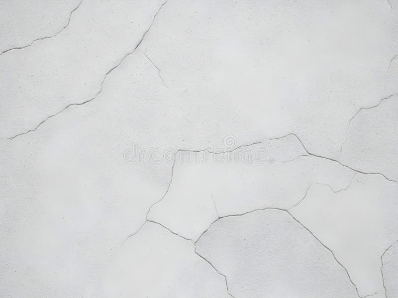 White Background with Cracks in a Close Up View Stock Illustration ...