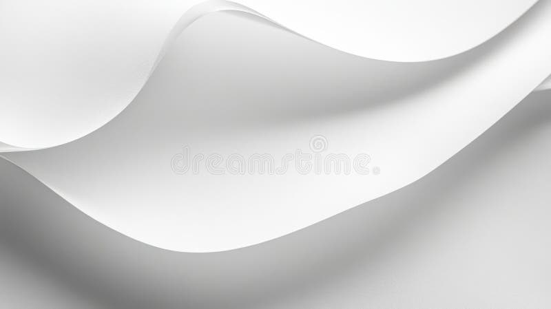 A White Background with a Curved Design Stock Illustration ...
