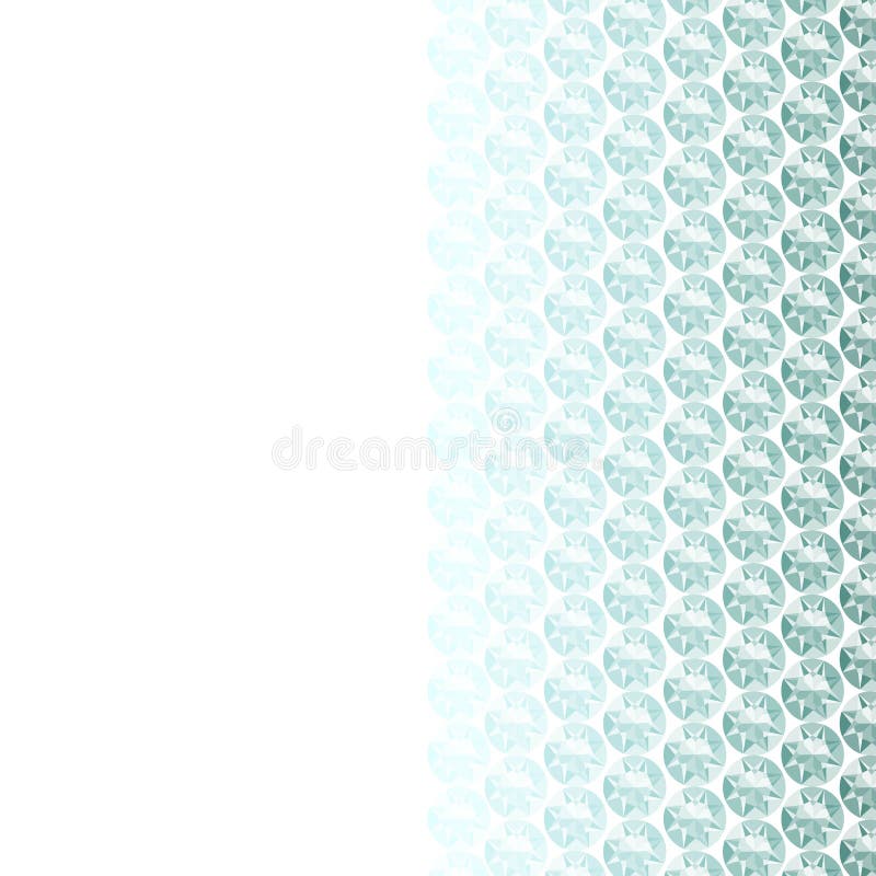 White Background with Diamond Border Stock Vector - Illustration of ...