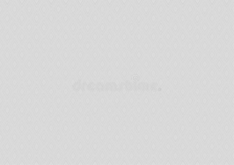 White Background with a Diamond Pattern Stock Vector - Illustration of ...