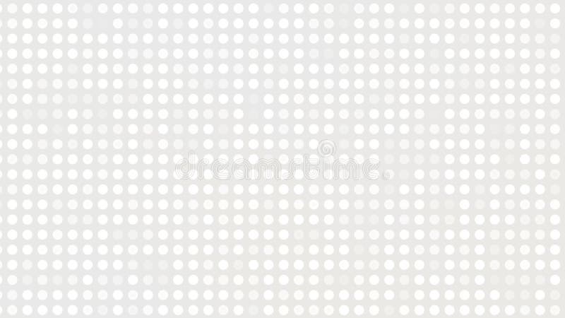 White Dot Matrix Pattern Background Loop. Stock Video - Video of ...