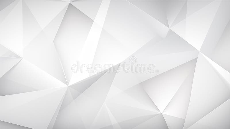 A White Background with Geometric of Triangles and Lines, Forming a ...