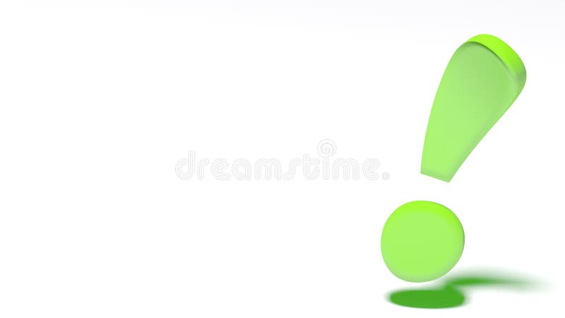 Green Exclamation Mark in Circle Icon Isolated Seamless Pattern on ...