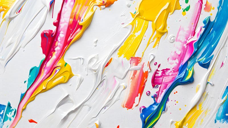 A White Background that Has Been Painted Freely Stock Illustration ...