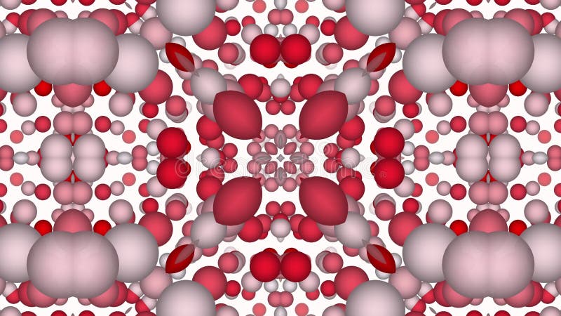 White Background with an Interesting Pattern of Colorful Circles ...
