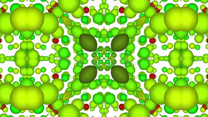 White Background with an Interesting Pattern of Colorful Circles ...