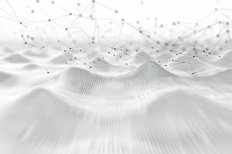 A White Background with an Intricate Grid Pattern, Reminiscent of ...