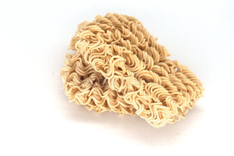White Background Material for Instant Noodles Stock Photo - Image of ...