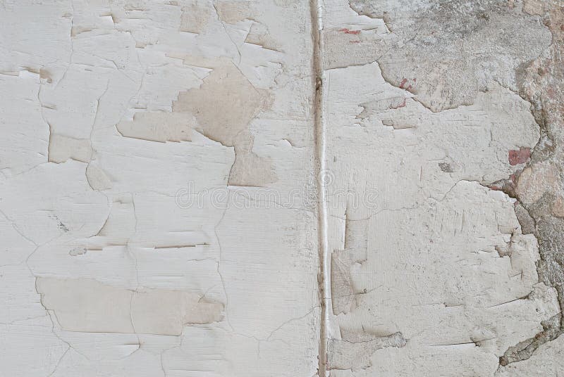 White Background, Old Chipped Paint on the Concrete Wall, Texture Stock ...