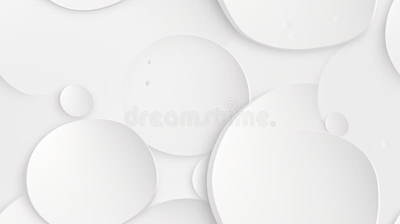 A White Background with a Perfectly Centered Abstract Circle ...