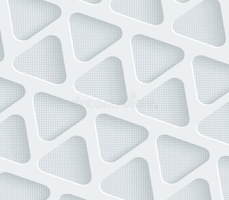 White Background with Perforated Abstract Pattern Stock Vector ...