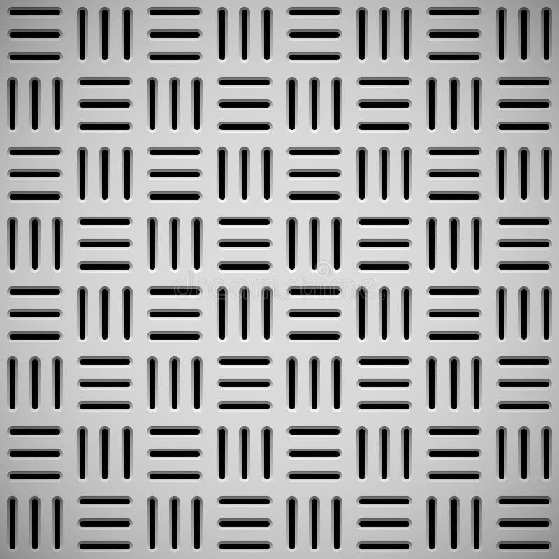 White Background with Perforated Pattern Stock Vector - Illustration of ...