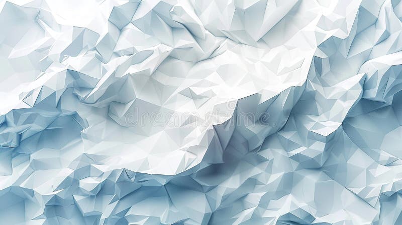 White Background of Polygonal Shapes, Mosaic of Low Poly Triangles ...