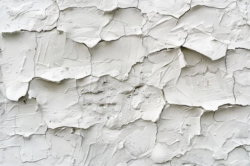 White Background, Rough Plaster Wall Texture with Soft and Subtle ...