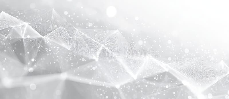 A White Background with a Series of Triangles and Squares. Quality ...