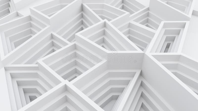 White Rectangle 3d Layout Stock Illustrations – 1,984 White Rectangle ...