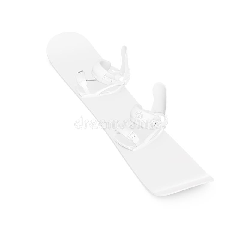 A White Background with a Snowboard Stock Illustration - Illustration ...