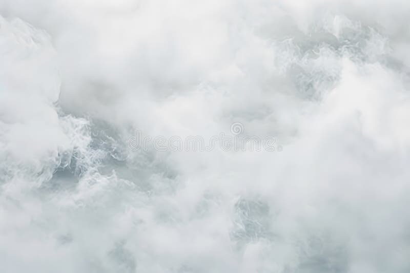 Ethereal White Cloud Background with Soft Textures Stock Illustration ...
