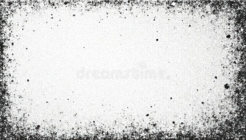 Distressed White Black Sand Overlay, Scanned Paper, Halftone Gradient ...