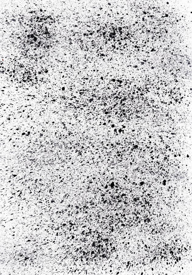 White Background with Spray Black Paint Texture Stock Image - Image of ...