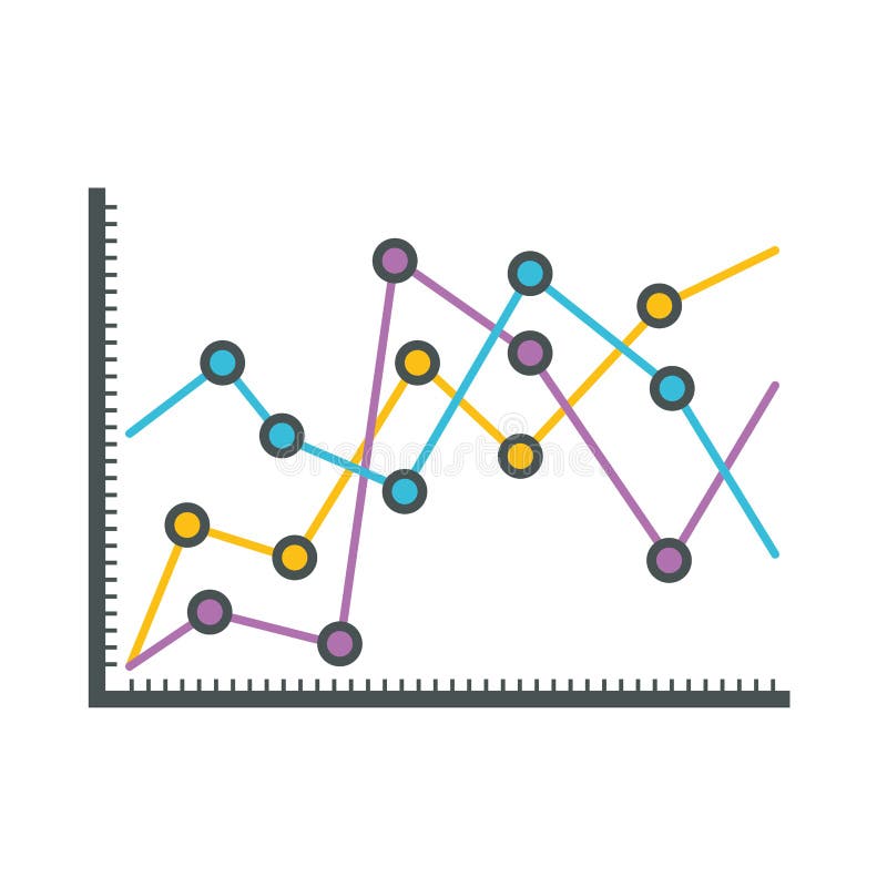 Set Of Graphs Of Rising And Falling Prices.. Vector Diagram With Arrow ...