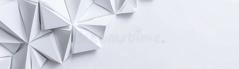 Abstract White Geometric Pattern Background Stock Illustration ...
