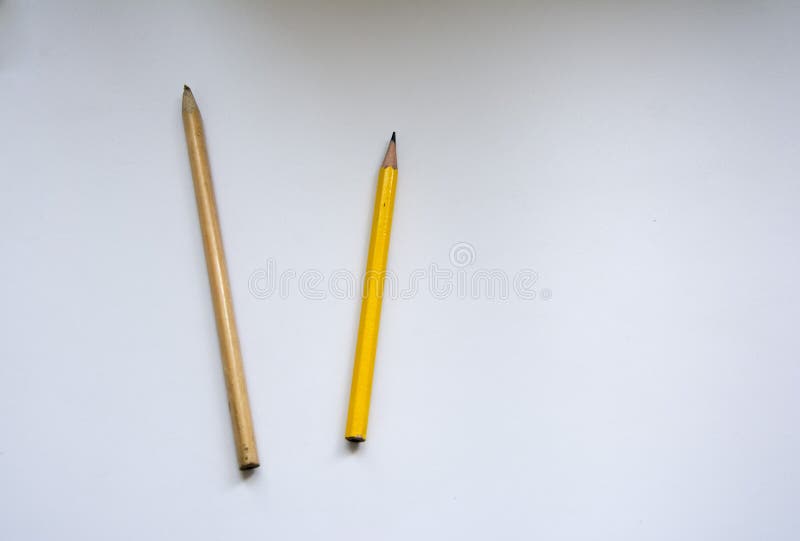 Two pencils of differe stock image. Image of good, pencils - 179139299