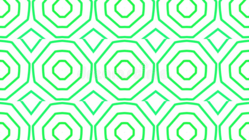 White Background with Various Patterns of Lines and Shapes Changes ...