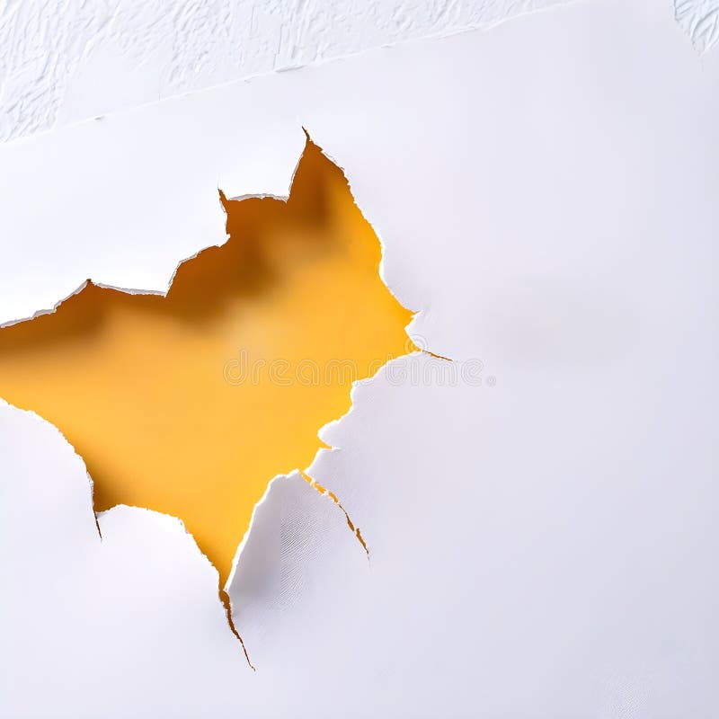 A White Background with a Yellow Hole in the Middle Stock Illustration ...