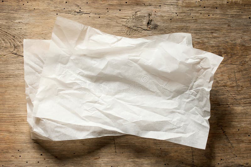 White baking paper stock photo. Image of food, design - 300477694