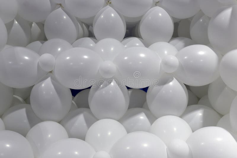 The white balloon shape stock illustration. Illustration of characters ...