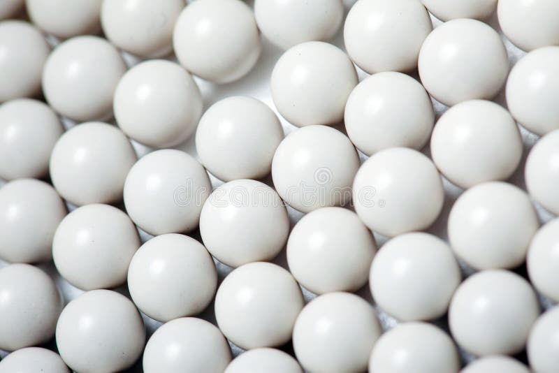 White balls in a circle stock photo. Image of spherical - 134775544